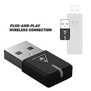 Turtle Beach Stealth 600 Gen 2 Wireless Gaming Headset for PlayStation 5, PS4 Pro, PS4 & Nintendo Switch with 50mm Speakers, 15-Hour Battery life, Flip-to-Mute Mic, and Spatial Audio - Black (Renewed)