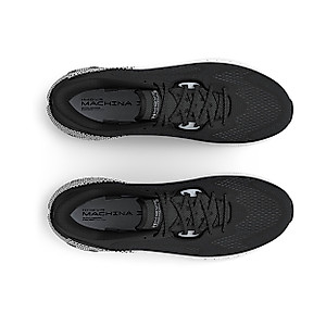 Under Armour Womens HOVR Machina 3 CN Synthetic Textile Black White Trainers 8 US