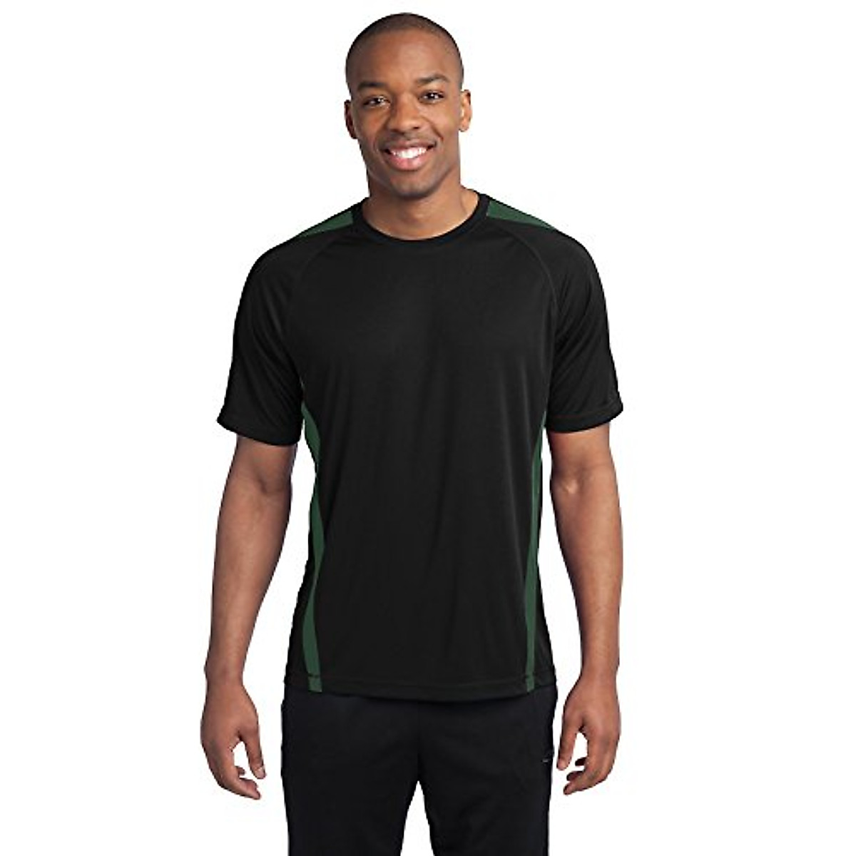 Joe's USA Men's Athletic All Sport Training T-Shirt ,Black ,Large