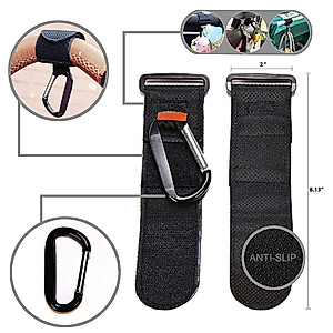 SILLY MONKEY Improved Design Umbrella Holder and Bonus Stroller Hook - Adjustable Parasol Clamp Mount for Stroller, Wheelchair, Rollator, Bike, Pram Sunshade - Complete with Non-Slip Multipurpose Clip