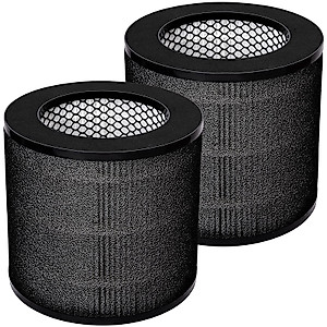 Future Way Replacement Filter Compatible with Air Purifier, with Upgraded Activated Carbon Pre-Filter, 2-Pack