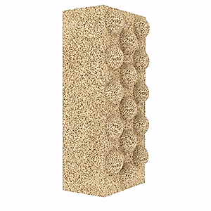 Brightwell Aquatics Xport BIO Dimpled Brick - Ultra-Porous Biological Brick Media for Marine and Freshwater Aquarium (XPBRICBIO)