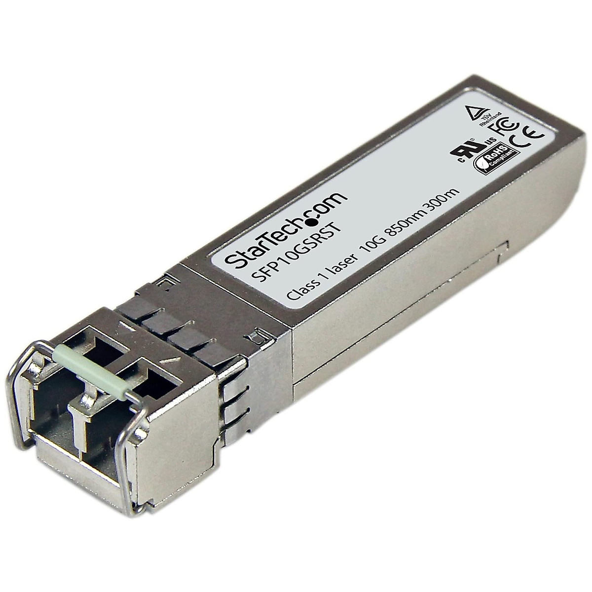 StarTech.com Cisco SFP-10G-SR Compatible SFP+ Module - 10GBASE-SR - 10GbE Multimode Fiber MMF Optic Transceiver - 10GbE SFP+ - LC 300m - 850nm - DDM Cisco Firepower, ASR9000, C9300 (SFP10GSRST)