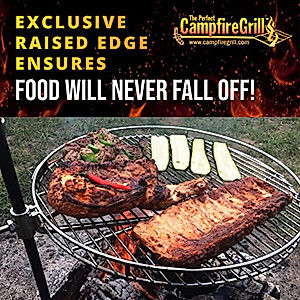 The Perfect CampfireGrill, Pioneer, 18-Inch Diameter