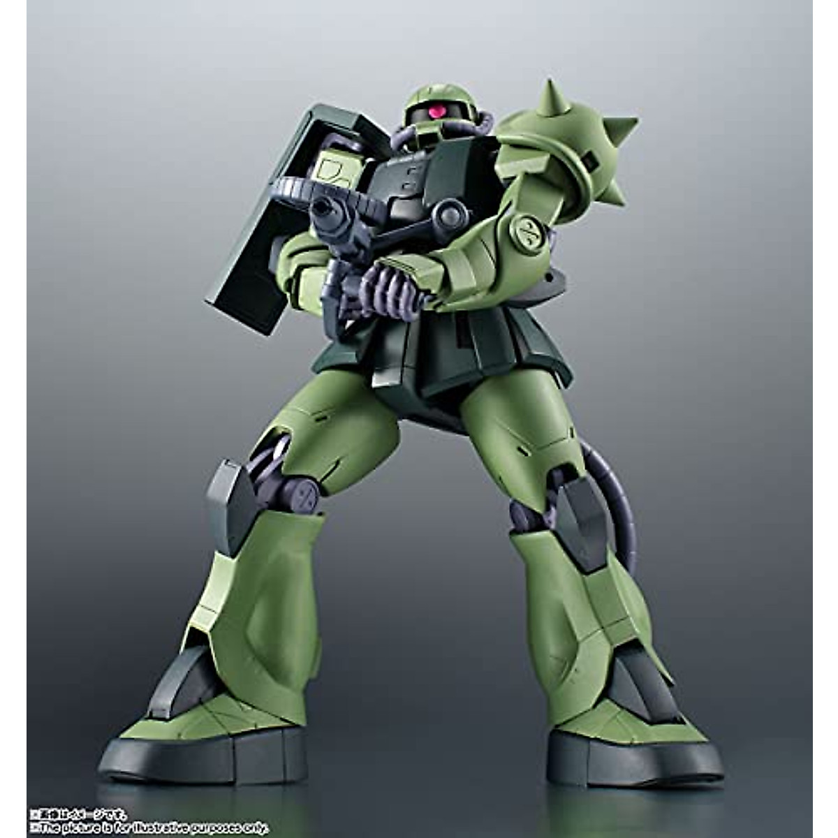 TAMASHII NATIONS - Mobile Suit Gundam The 08th MS Team - MS-06JC ZAKU II Type JC Version A.N.I.M.E., Bandai Spirits The Robot Spirits Collectible