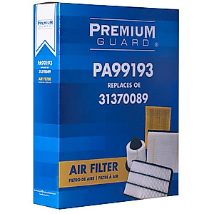 PG Engine Air FIlter PA99193 | Fits 2023-16 Volvo XC90, 2023-19 XC60, 2023-20 S60, 2023-17 S90, 2023-20 V60 Cross Country, 2022-17 V90 Cross Country, 2023-19 V60, 2021-18 V90