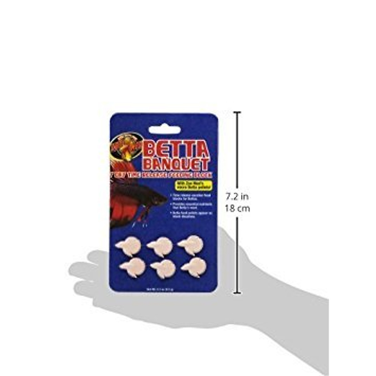 Zoo Med Laboratories AZMBB7 Betta Banquet Blocks