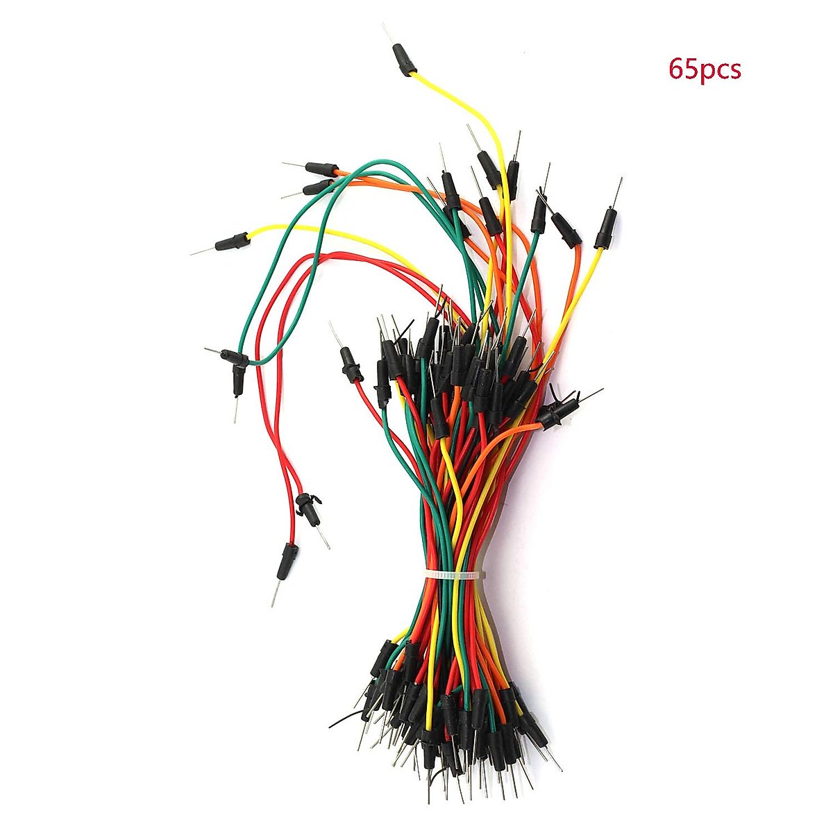 DGZZI 1Set Electronics Fun Kit(1PCS Power Supply Module + 1PCS Solderless 830 tie-Points Breadboard + 65pcs Jumper Wire) for Arduino