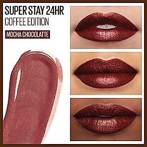 Maybelline SuperStay 24, 2-Step Liquid Lipstick, Coffee Edition, Mocha Chocolatte
