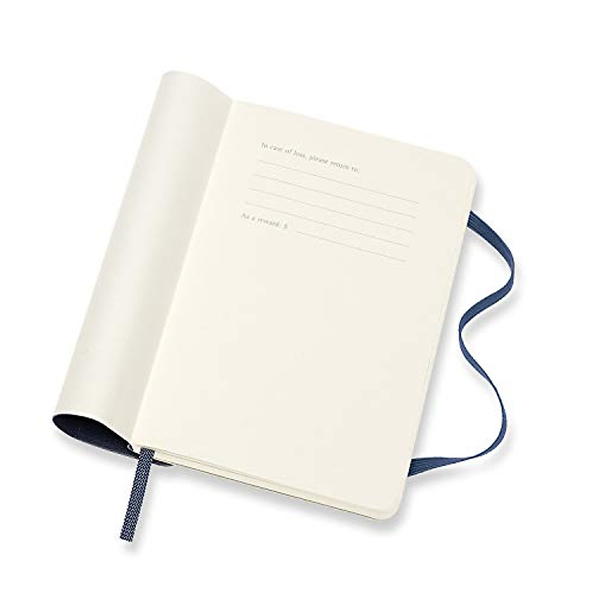 Moleskine Classic 12 Month 2022 Weekly Horizontal Planner, Soft Cover, Pocket (3.5" x 5.5"), Sapphire Blue