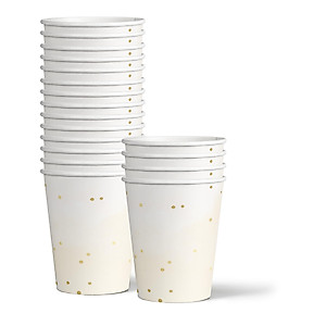 Birthday Galore Boot and Bubbly Bridal Shower Party Supplies 64 Piece Tableware Set Includes Large 9" Paper Plates Dessert Plates, Cups and Napkins Kit for 16