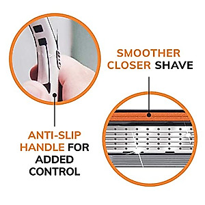 BIC Hybrid Flex 5 Disposable Razor Cartridges for Men, 5 blade razors For Sensitive Skin and a Smooth and Close Shave, Cartridge Only Set with 2 packs of 4 Cartridges each for 8 total cartridges