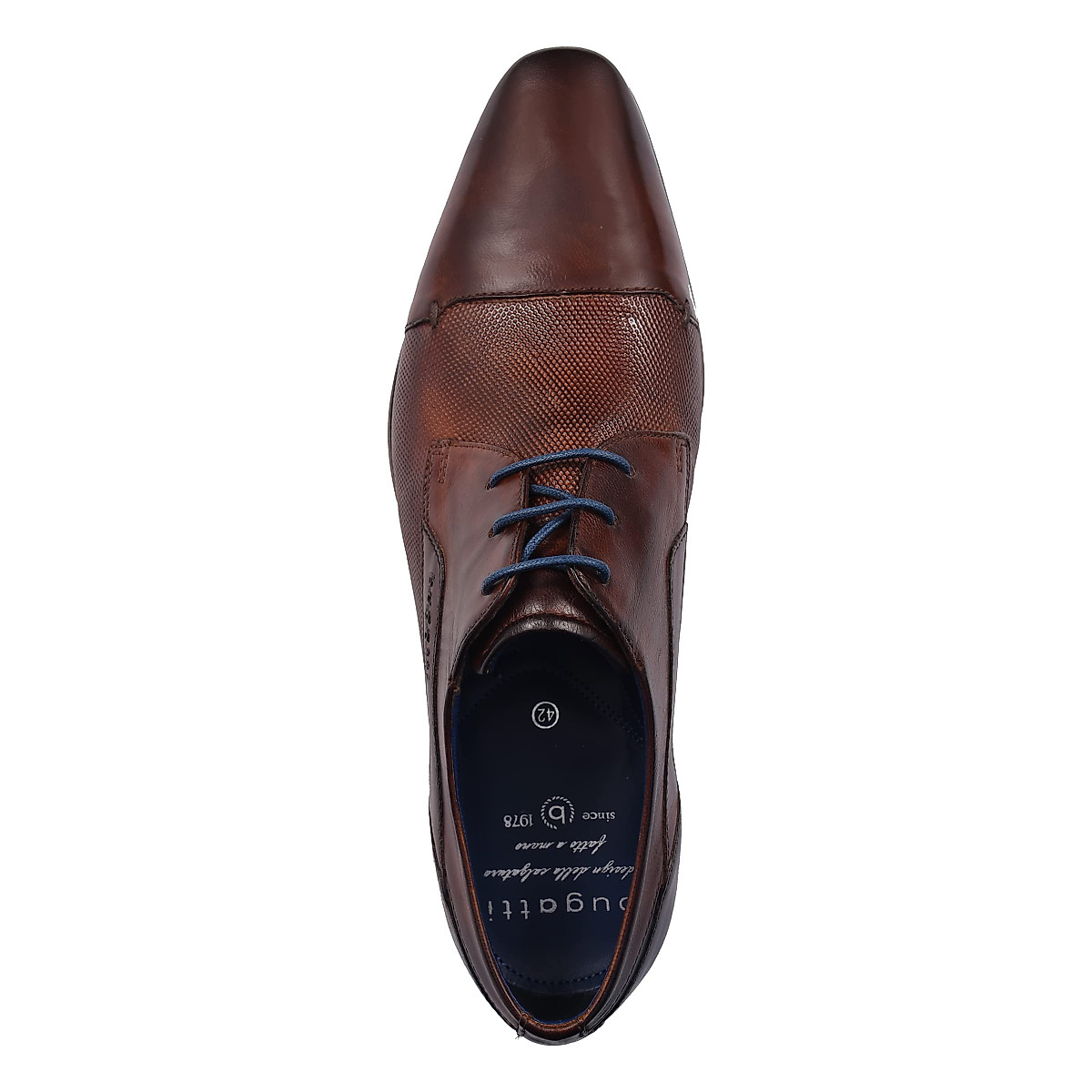 bugatti Men's 311420103500 Derbys, Brown Brown 6000, 11.5