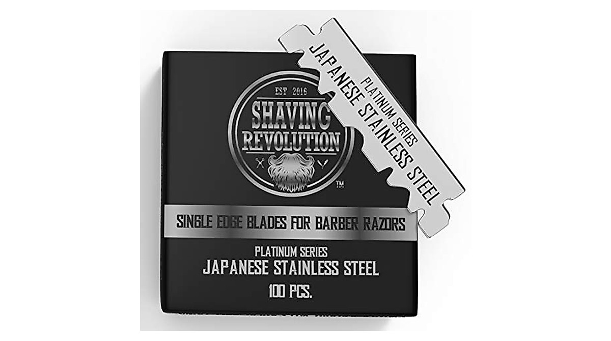 Single Edge Barber Razor Blades - 100 Count