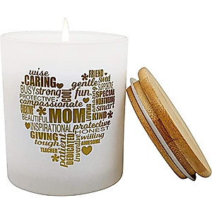 Mami Home Scented Mom Candle -for Loving, Inspiring Moms. Ideal, Thoughtful Uplifting Healing Gift for Mom's Birthday, Gifts for Mother's Day, I Love You Mom Candles(Lavender Vanilla, 10oz)