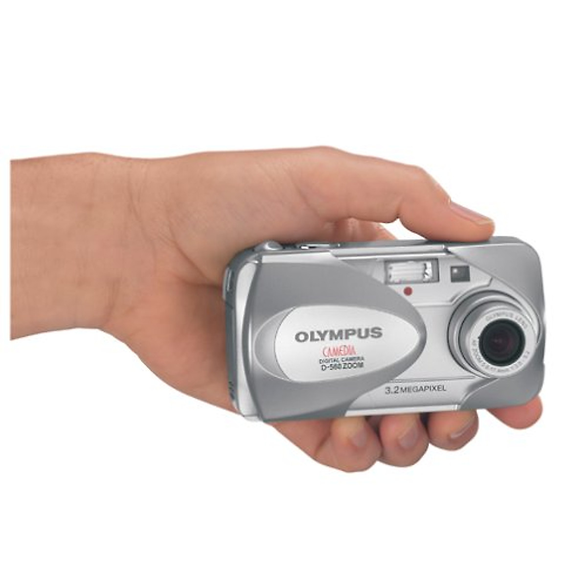 OM SYSTEM OLYMPUS D560 3.2 MP Digital Camera with 3x Optical Zoom