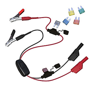Goupchn Parasitic Drain Tester with Car Blade Fuses Assortment Kit 6 Colors for Automotive Battery Testing
