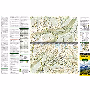 Mount Rainier National Park Map (National Geographic Trails Illustrated Map, 217)