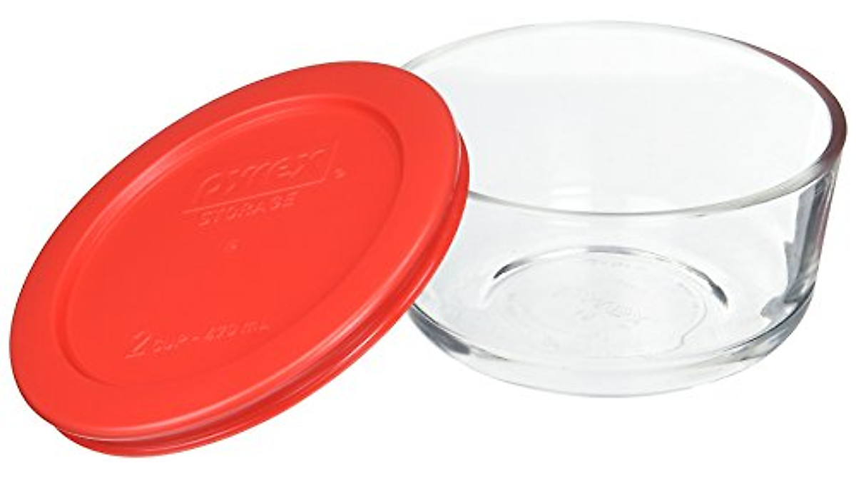 Pyrex 12-Pc (6x 2-Cup) Glass Food Storage Set w/ Lids