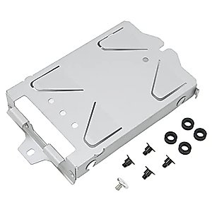 Wuqioei for PS4 Pro Hard Disk Drive HDD Mounting Bracket, Ultra Thin Protective Console Hard Disk Drive Tray for PS4 Pro, Precise Cut and Sizing Design