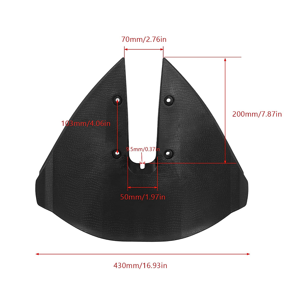 Outboard Outdrive Hydrofoil Stabilizer, Marine Hydrofoil Stabilizer Professional Fin Stabilizer for 15 300hp Outboard Engine Boat