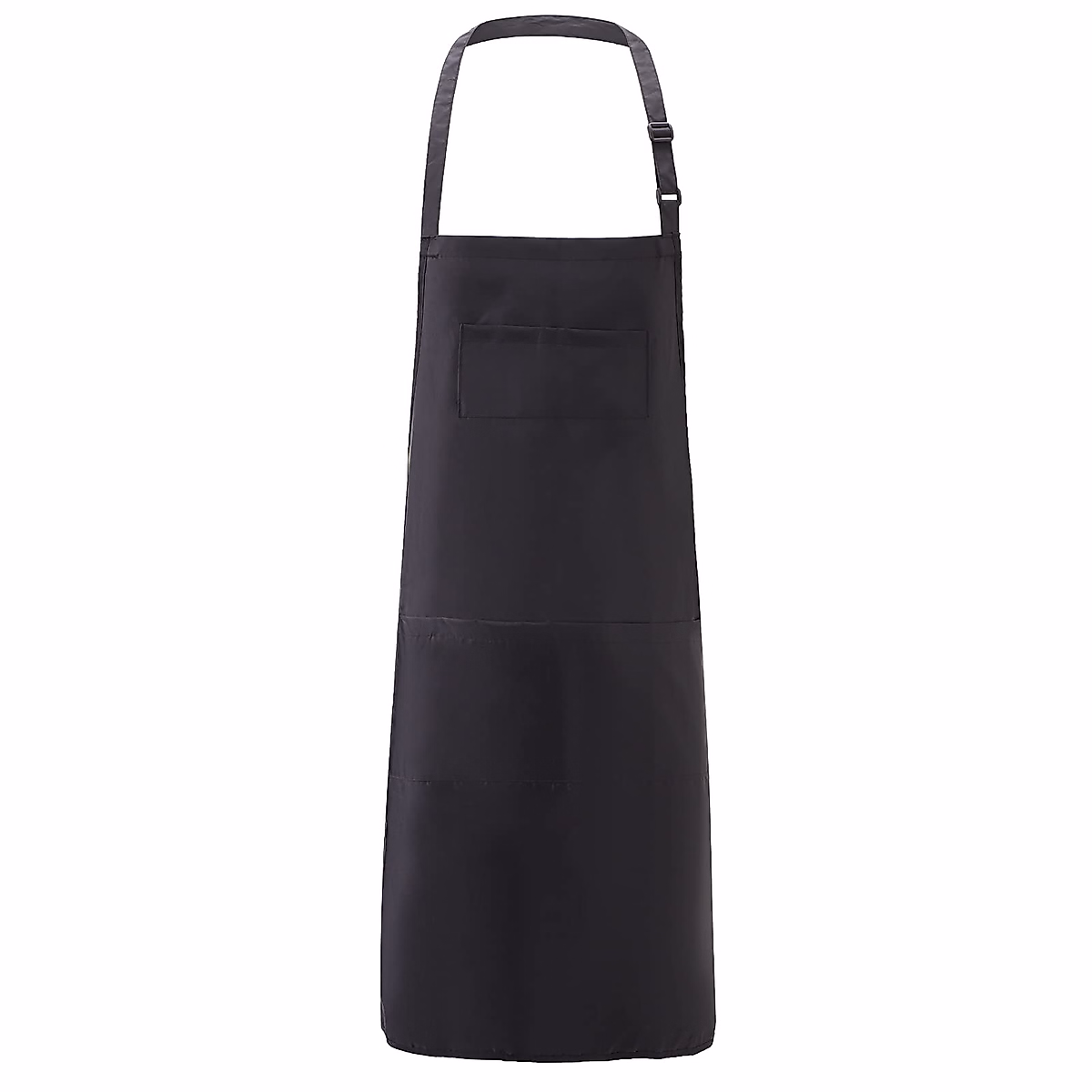COGANA Server Apron with Pockets, Aprons for Men, Chef and Waitress Apron, Black
