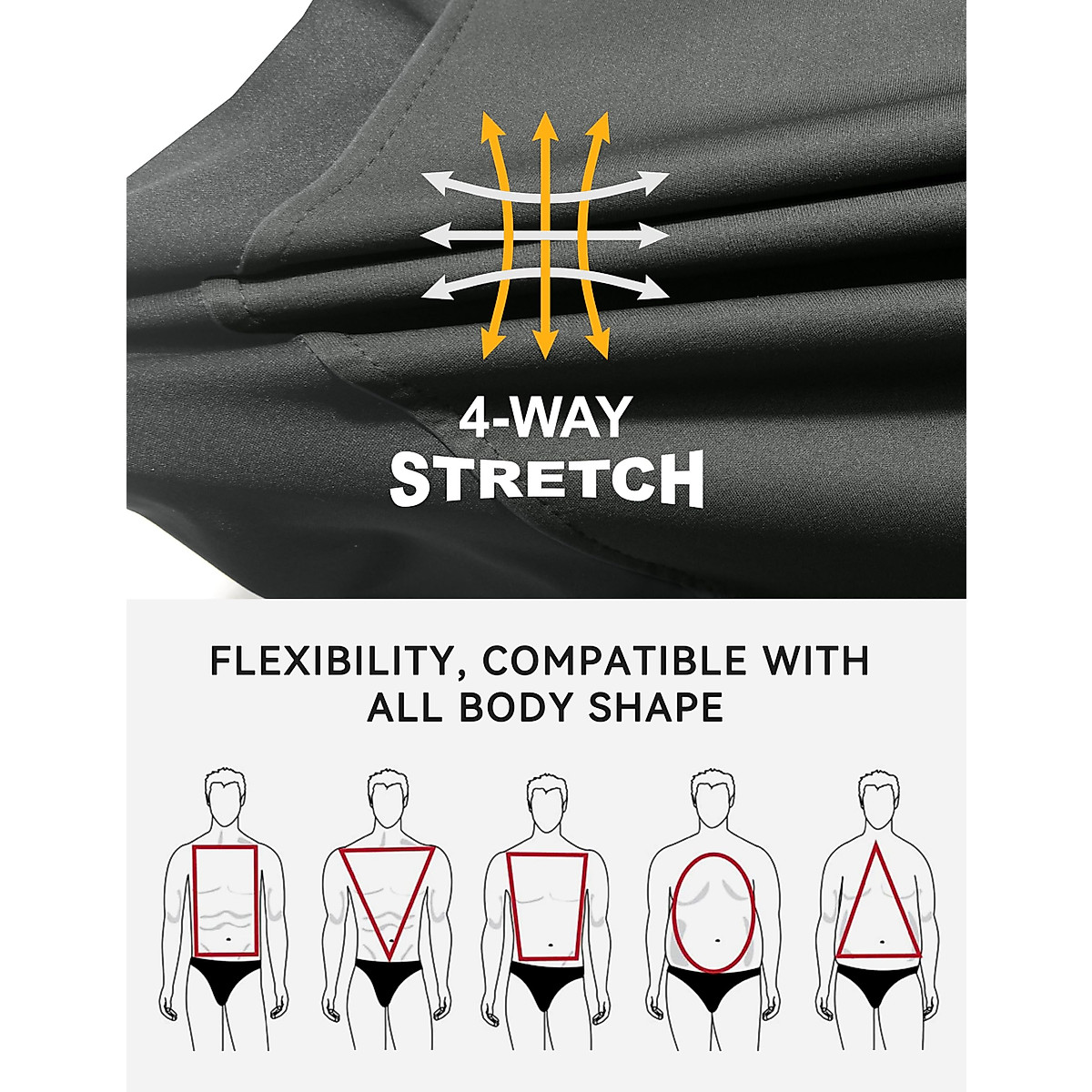 Little Donkey Andy Men's Softshell Vest, Lightweight Golf Vest Windproof Sleeveless Cycling Jacket for Running, Hiking (Pure Grey M)