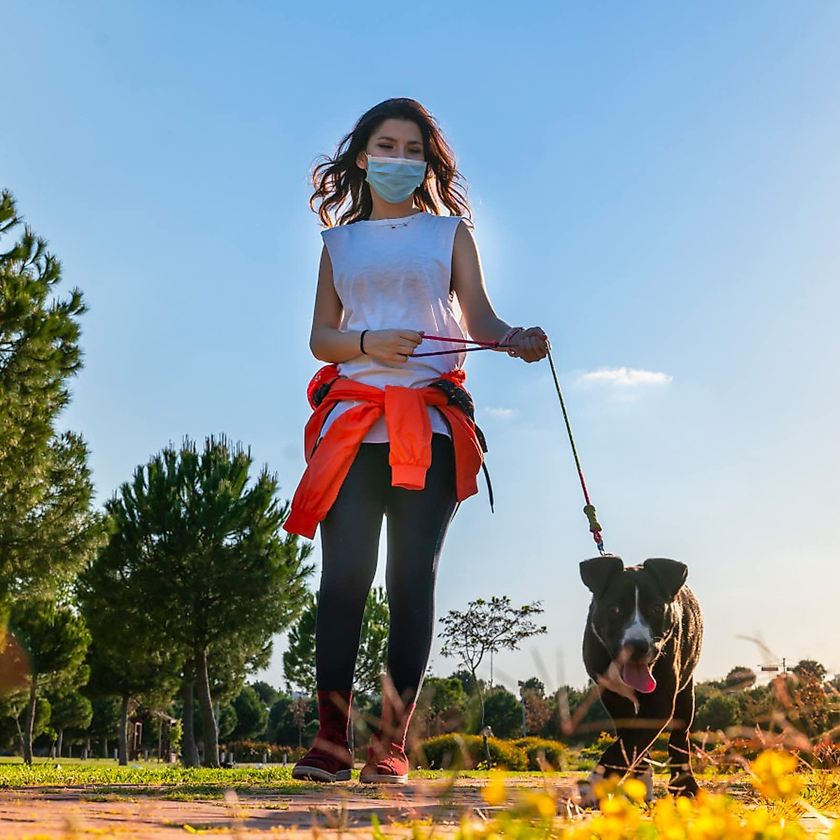 MAGICARE Face Mask Bulk (2000) - ASTM Level 2 Medical Procedure Face Masks - 3 Ply Disposable Bulk Face Mask - 40 Boxes (2000PCS)