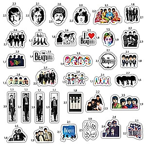 BulbaCraft 35 Pcs The Beatle Stickers for Adults, The Beatle Gifts, The Beatle Memorabilia and Gifts, The Beatle Merch, The Beatle Products, Sticker for The Beatle Mug, Beatle Birthday Party Decorations