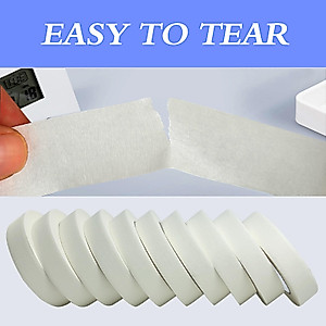 Lazybug studio Masking Tape 1 inch Wide, 24 Pack White Masking Tape, 1 inch x 55 Yards x 24 Rolls, 1320 Yards in Total