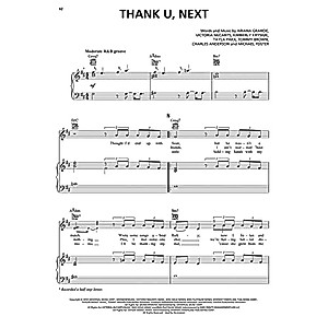 Ariana Grande - Thank U, Next (Artist Songbook)