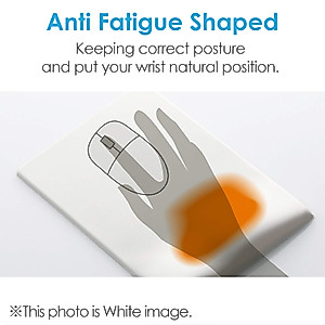 ELECOM FITTIO Mouse Pad High Black MP-116BK