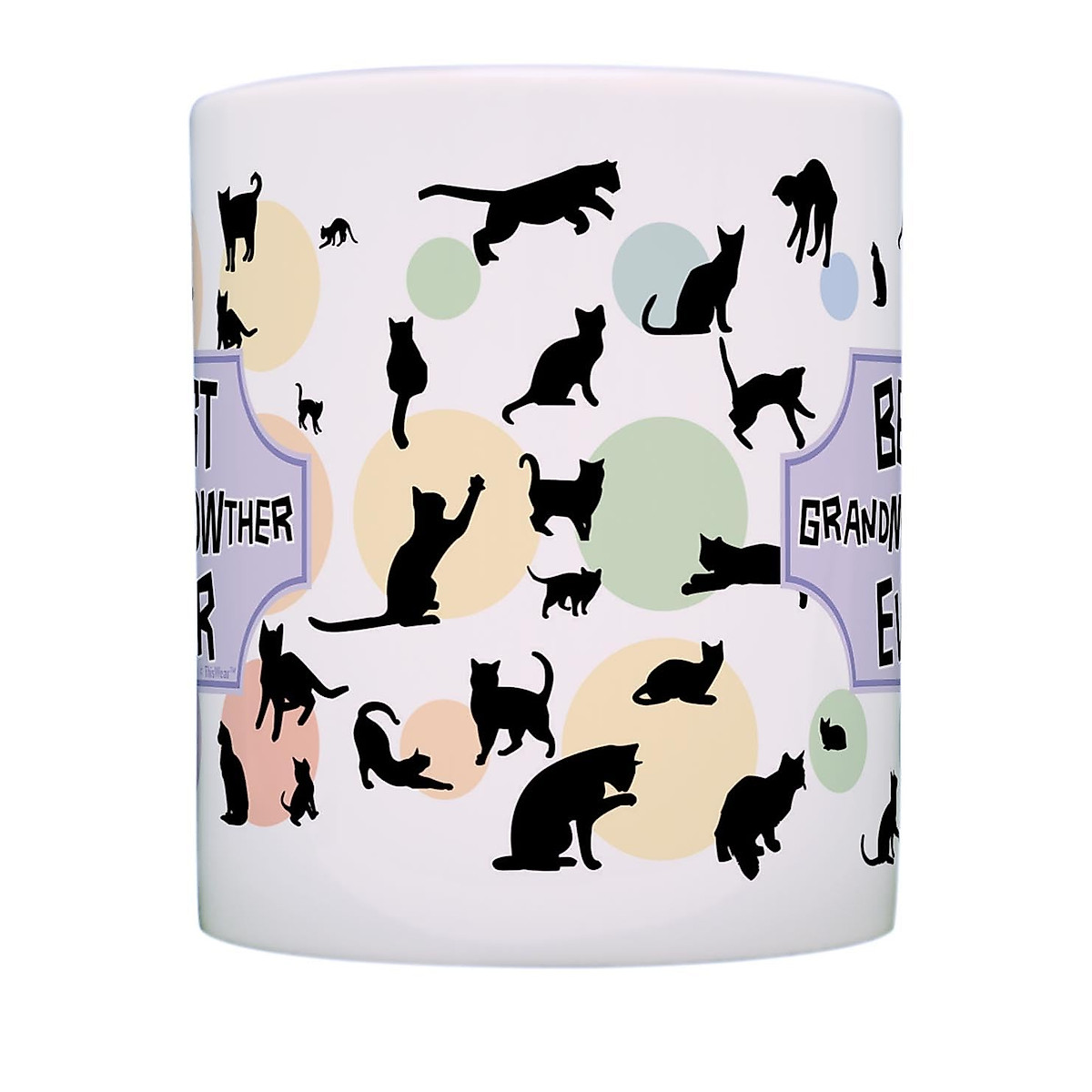 Cat Themed Gifts Best Grandmeowther Cat Cup Cat Related Gifts Cat Grandma Coffee Mug Tea Cup Multi