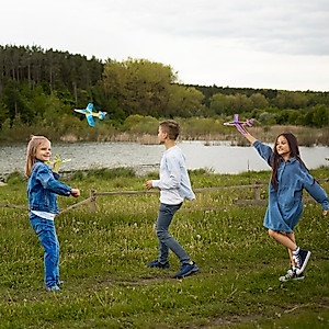 ArtCreativity 24 Pack Glider Fighter Jets 3D Puzzle Set - 7 Inch Various Jet Design Schemes - Airplane Theme Party Activity - Great Party Favor, Summer Fun, Gift Idea for Boys and Girls