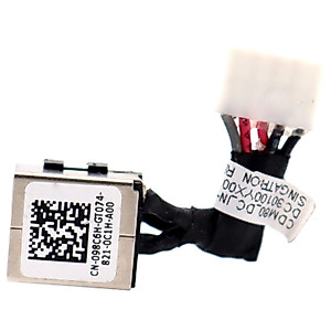 Deal4GO DC Power Jack Cable 98C6H 098C6H DC30100YX00 Replacement for Dell Latitude 5580 5590 5591 Precision 3520 3530