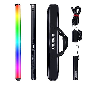 Aputure Amaran T2C RGBWW LED Tube Light 2500K to 7500K,Support APP and DMX Control (T2C 20W 23.6inch/60CM)