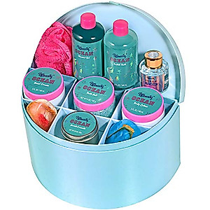 BFF BEAUTY Spa Gifts for Women, 10 Pieces Ocean Bath Set Spa Kit Christmas Gift with Bubble Bath, Bath Salt, Shower Gel, Rock Soap, Body Lotion, Jewellery Box, Birthday Spa Gift Basket for Women & Men