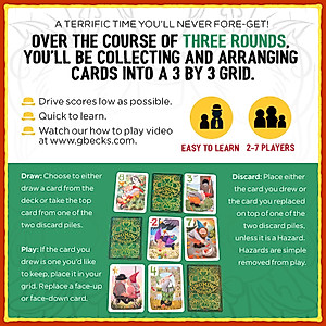 Grandpa Beck's Games Gnoming A Round | Fun Family Card Game | Enjoyed by Kids, Teens, & Adults | from The Creators of Cover Your Assets - 2-7 Players, Ages 7+