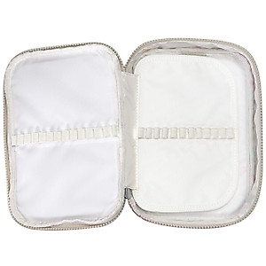 Kipling Women's 100 Pens Printed Case, Accessories, Art Supplies, Makeup, Travel Organizer, Roaming Roses, 6" L X 8.25" H X 2" D