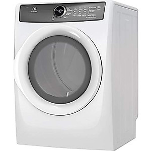 Electrolux EFME427UIW 8.0 Cu. Ft. White Electric Dryer with Steam