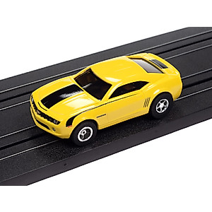 Auto World Xtraction 2010 Chevrolet Camaro (Yellow) HO Scale Slot Car