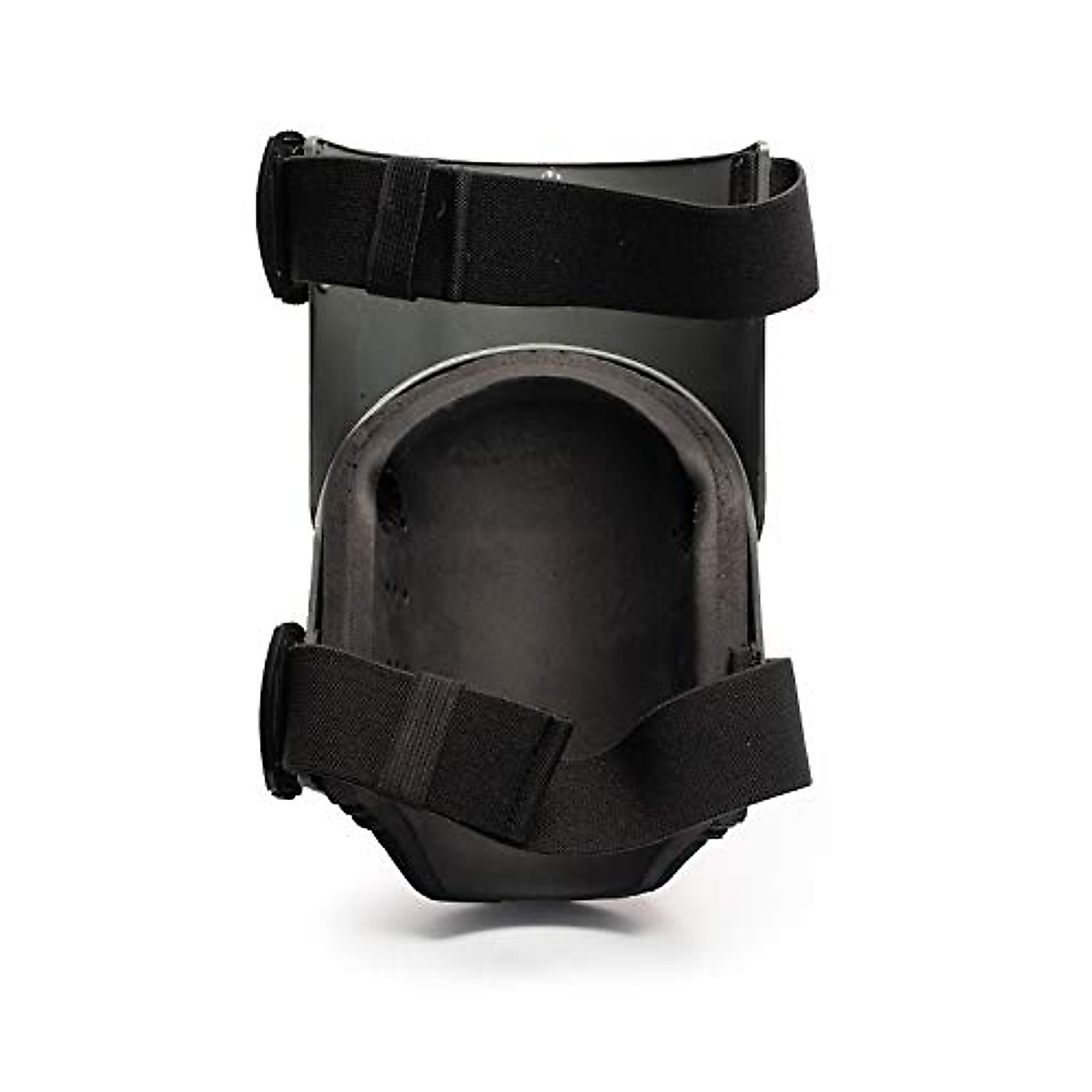 TSE Safety - TSE-TFLX-4-16 Flex Work Knee Foam Padding Pads - Anti-slip Strong Double Straps Comfortable Knee Protection Breathable Heavy Duty for Indoor and Outdoor Use – Black, One Size