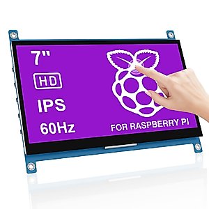 APROTII 12 inch HDMI Monitor, 1024x768 HD Display, HDMI/BNC/AV/VGA/USB Input Audio Video Display with BNC Cable Bulid in Speaker and VESA Hole for PC Raspberry Pi Use Built-in Speaker