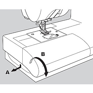 SINGER | 9985 Sewing & Quilting Machine With Accessory Kit - 960 Stitches - Drop-In Bobbin System, & Built-In Needle Threader 24 pounds