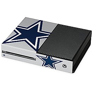 Skinit Decal Gaming Skin Compatible with Xbox One Console - Officially Licensed NFL Dallas Cowboys Large Logo Design