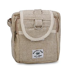 Suman Enterprises Pure Hemp Bag Handicraft Stylish Sling Bag Elegant Style Bag For Travel & Walk(White)