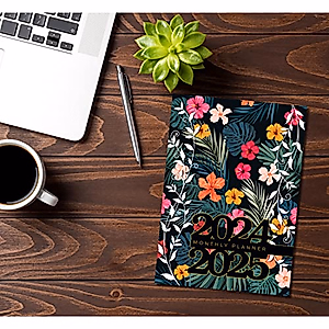 2024-2025 Monthly Planner, 7"x10", 100lb Cover, Spiral Bound, 2 Year Calendar Great For Organization & Scheduling