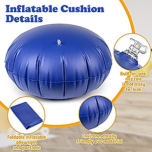 Y- STOP Kids Pod Swing Replacement Inflatable Cushion, Indoor Swing for Kids Thickened PVC Inflatable Cushion (27.5 inches)