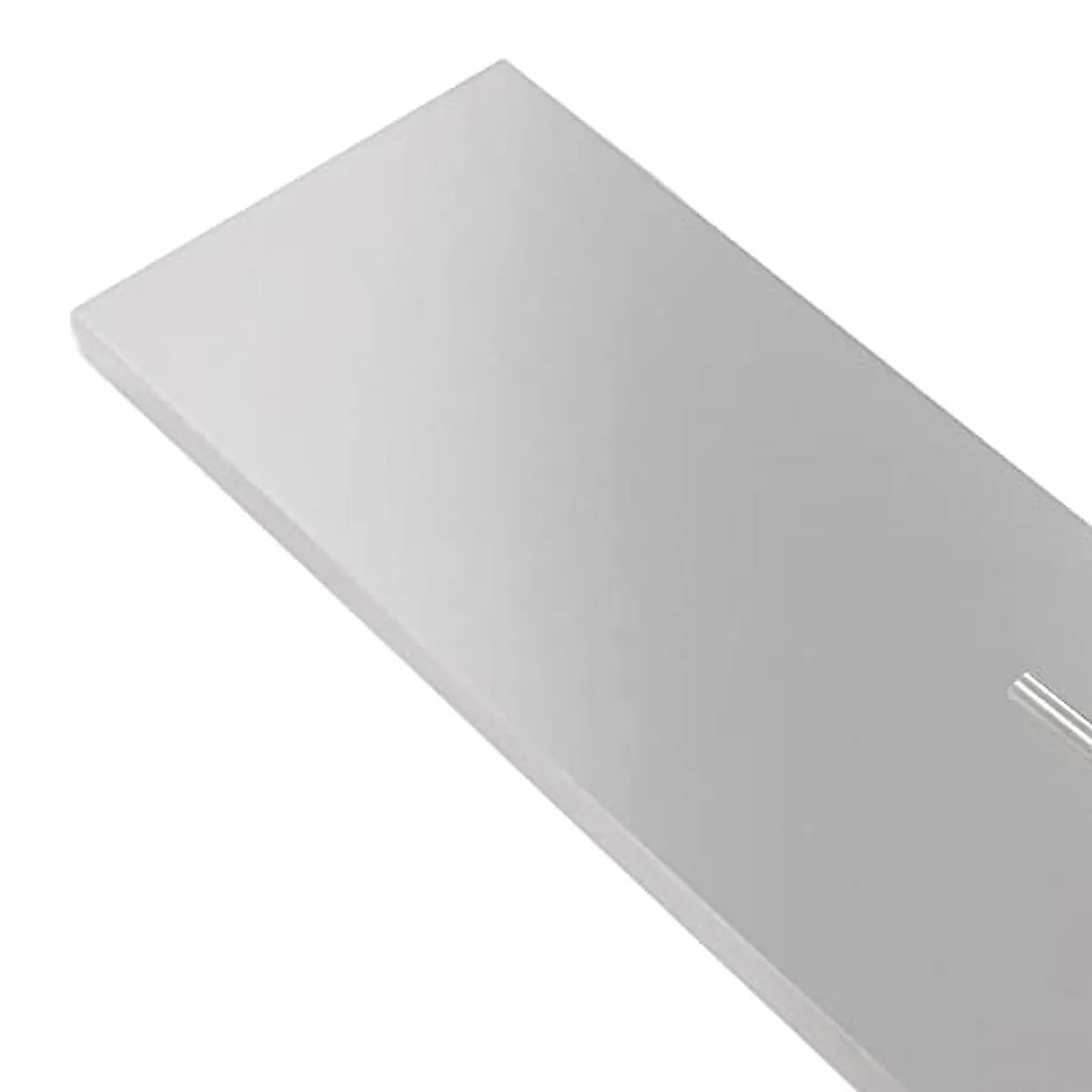 YIYIBYUS Fire Pit Burner Cover- Fire Pit Burner Cover for Rectangle Stainless Steel Drop-in Fire Pit Pan (39'' x 9'' Stainless Steel)