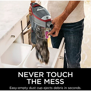 SHARK HV370 Rocket Pro Corded Stick Vacuum, Comet Red (Renewed)